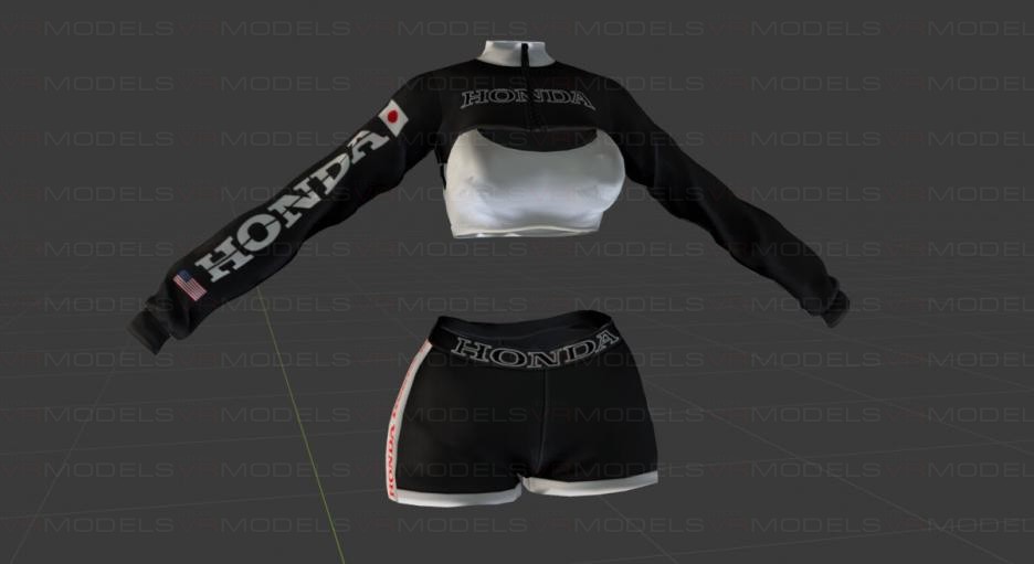 Asphalt outfit » VRModels - 3D Models for VR / AR and CG projects