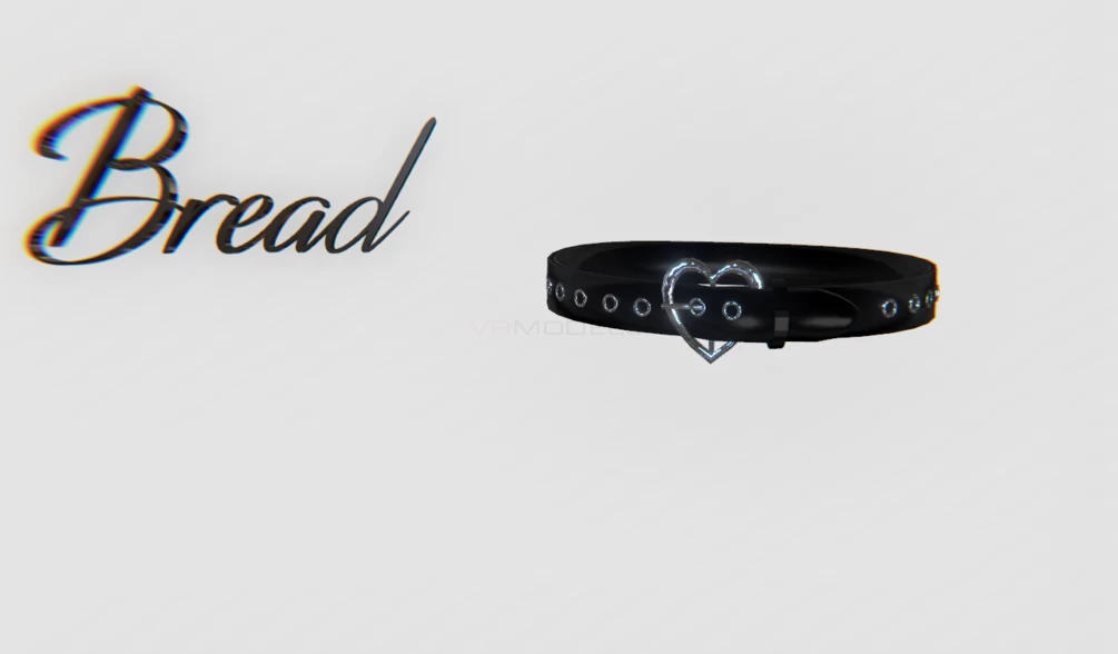 Heart belt » VRModels - 3D Models for VR / AR and CG projects