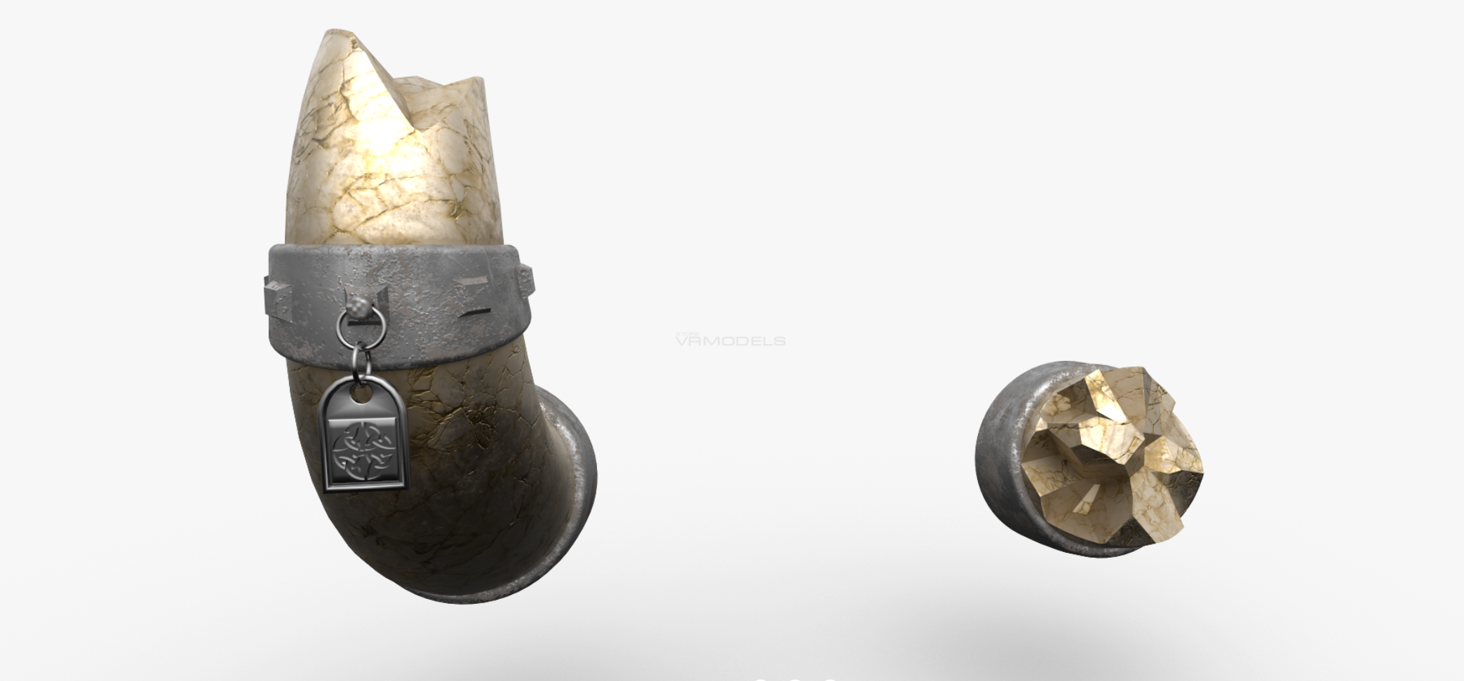 Broken horn » VRModels - 3D Models for VR / AR and CG projects1