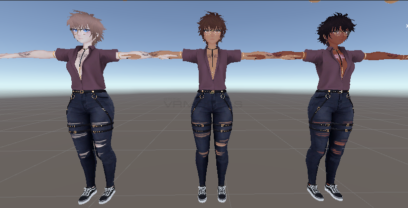 Androgyny » VRModels - 3D Models for VR / AR and CG projects1