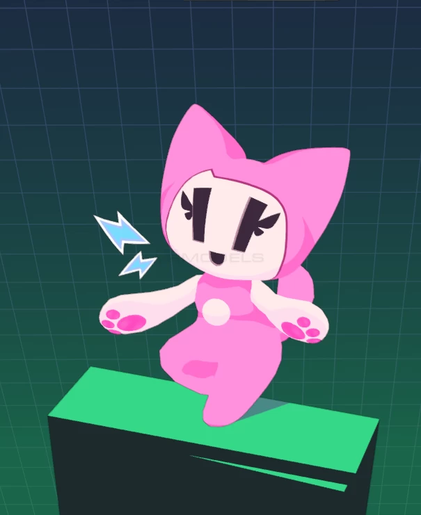 Plug Girl » VRModels - 3D Models for VR / AR and CG projects1