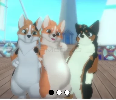 Corgi Roll » VRModels - 3D Models for VR / AR and CG projects1