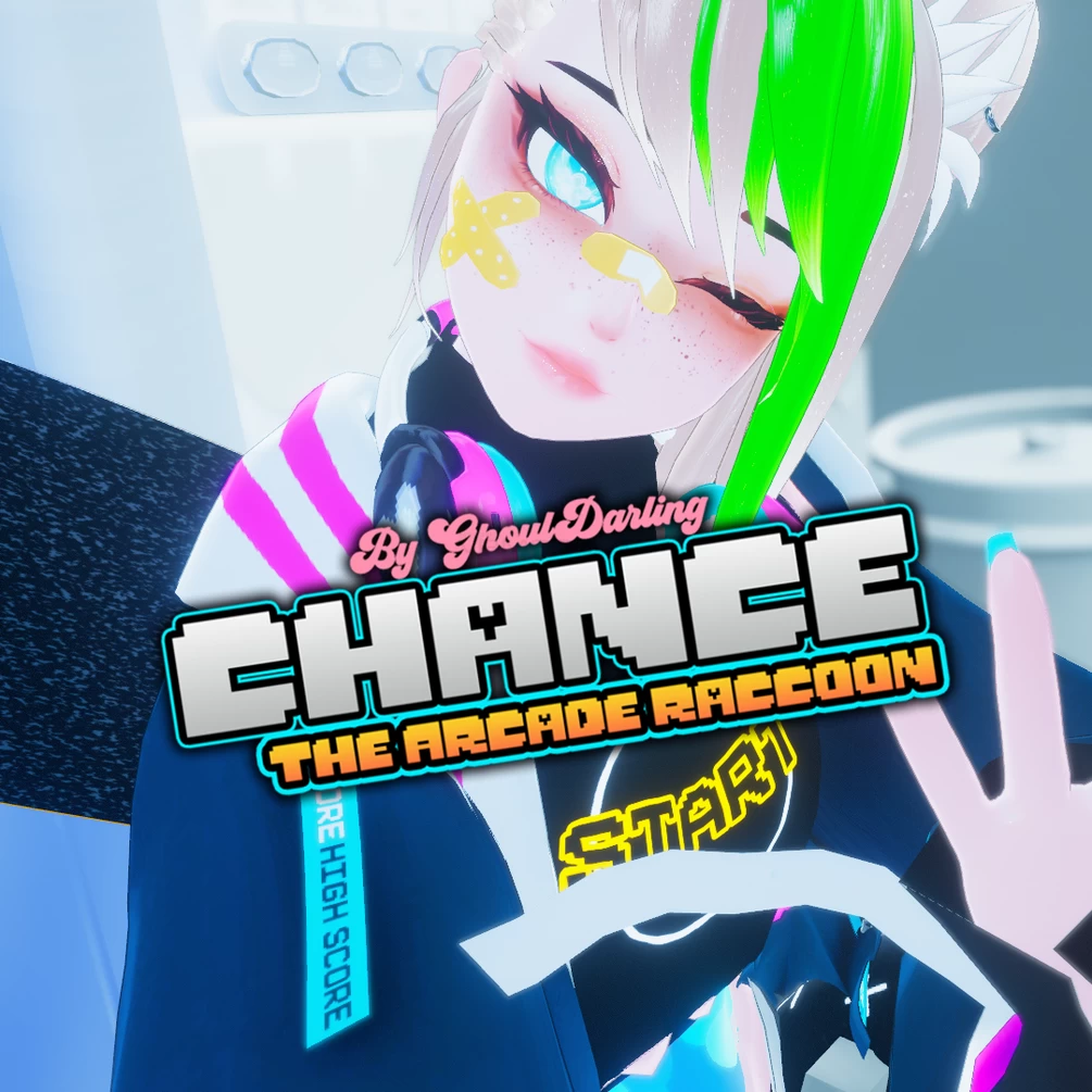 Chance the Arcade Raccoon 3.0 » VRModels - 3D Models for VR / AR and CG ...