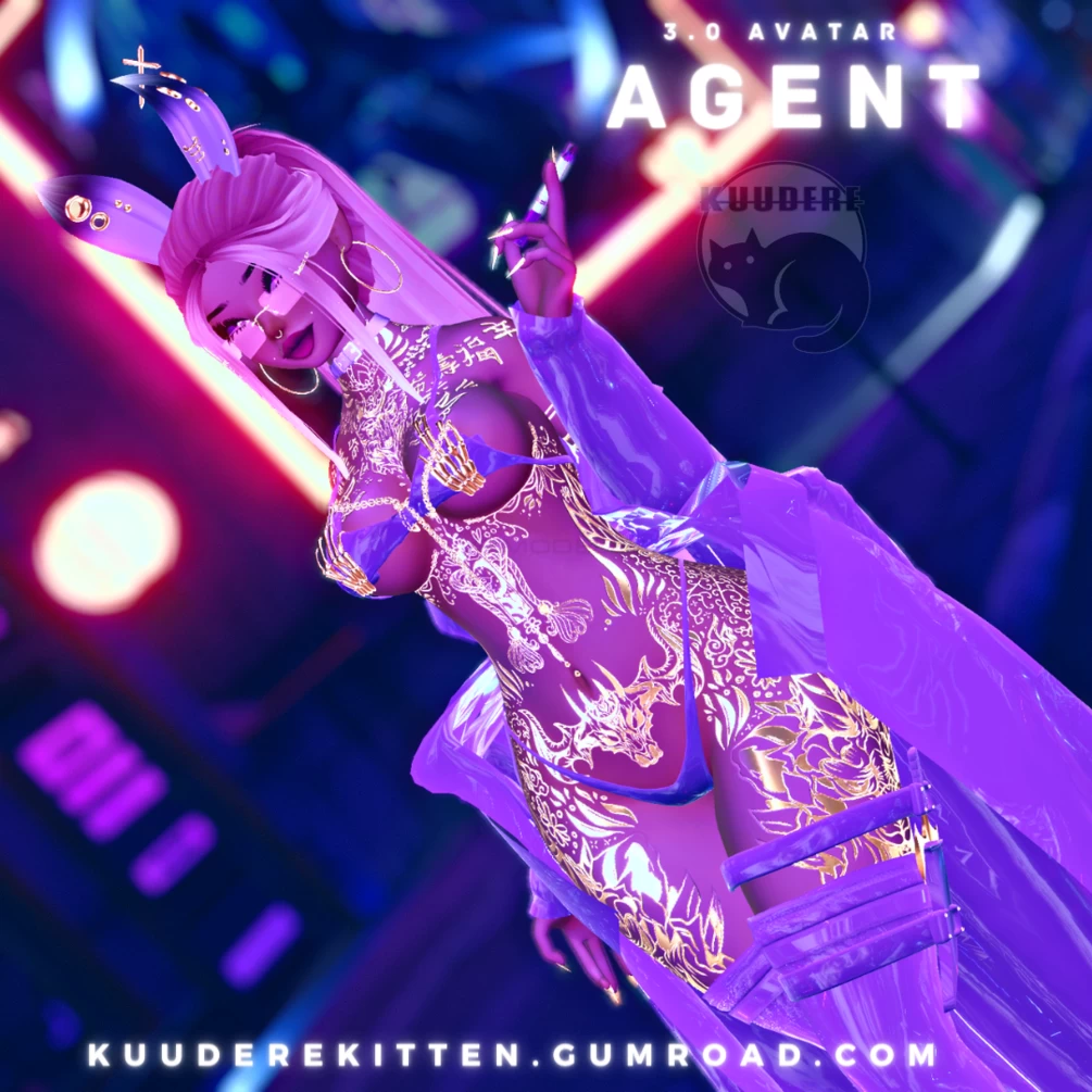 Agent, Bunny Girl Avatar » VRModels - 3D Models for VR / AR and CG ...