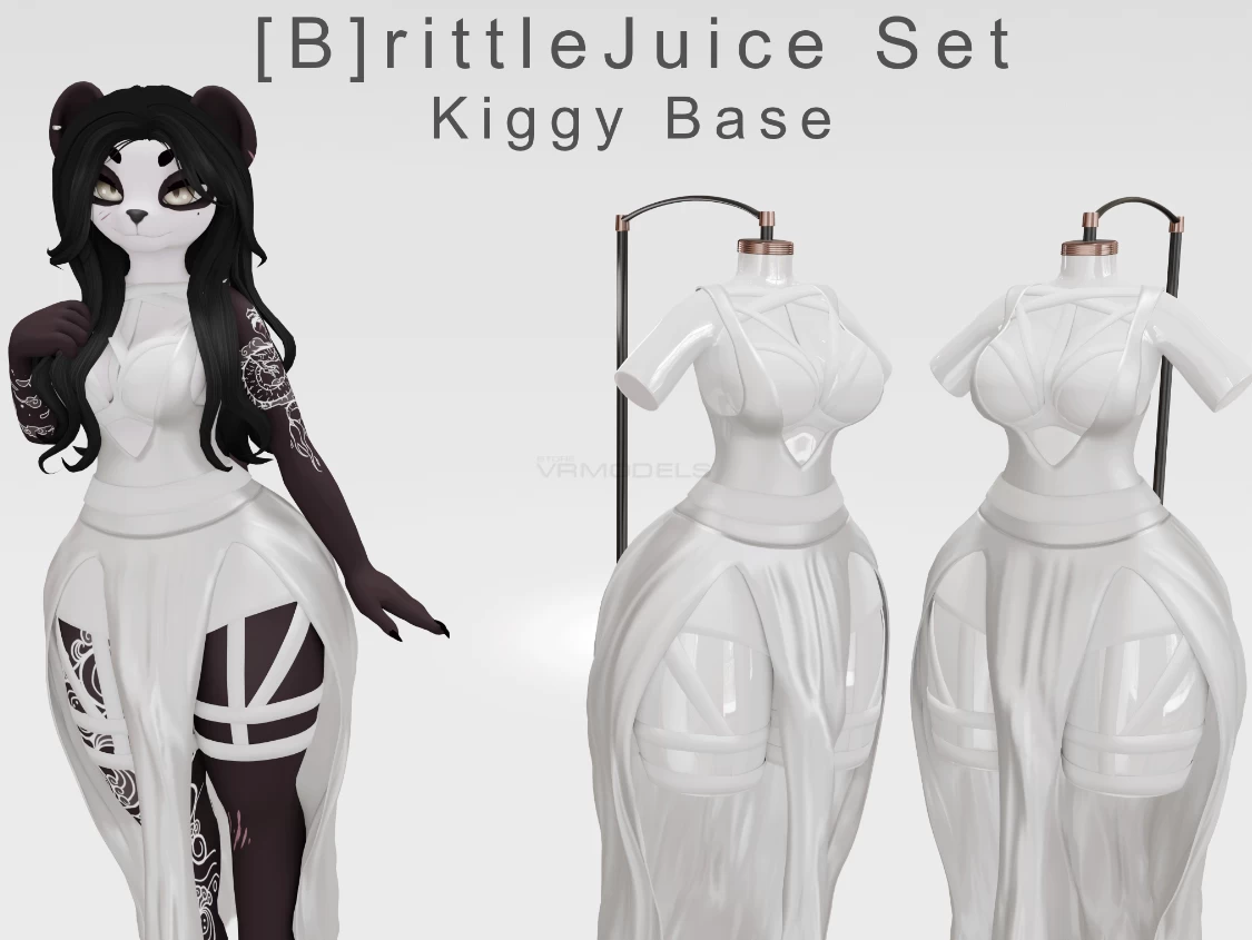 Brittle Juice Set (Kiggy Base v2) » VRModels - 3D Models for VR / AR ...