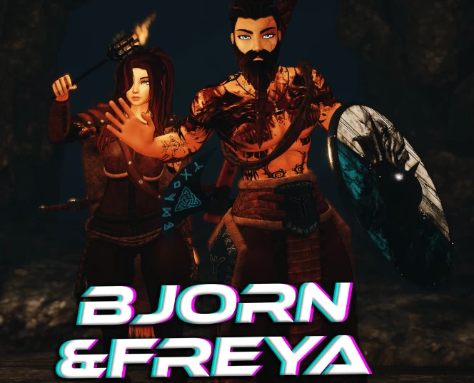 Bjorn & Freya » VRModels - 3D Models for VR / AR and CG projects