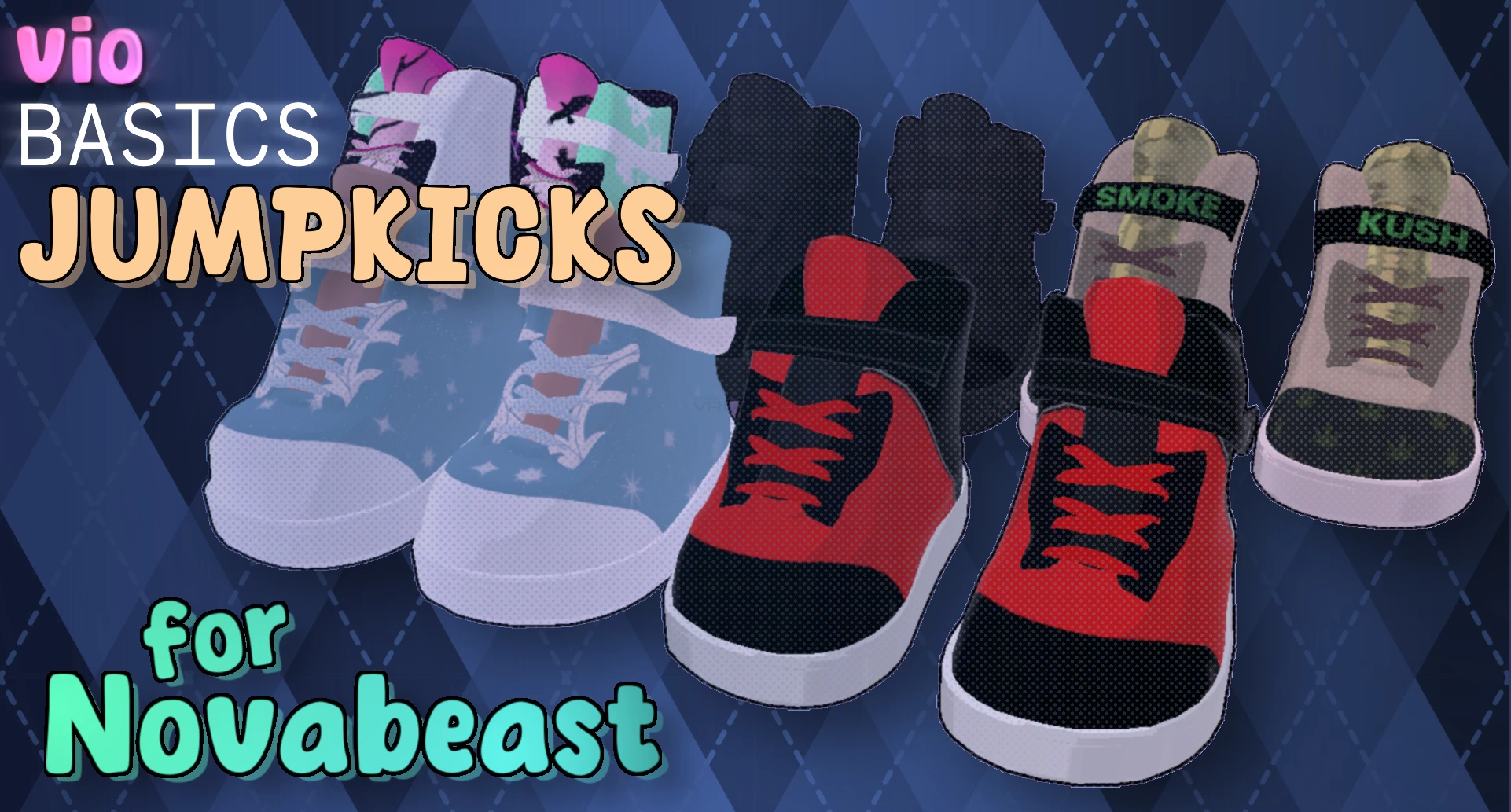 Novabeast & Chibi Nova - JUMPKICKS » VRModels - 3D Models for VR / AR ...