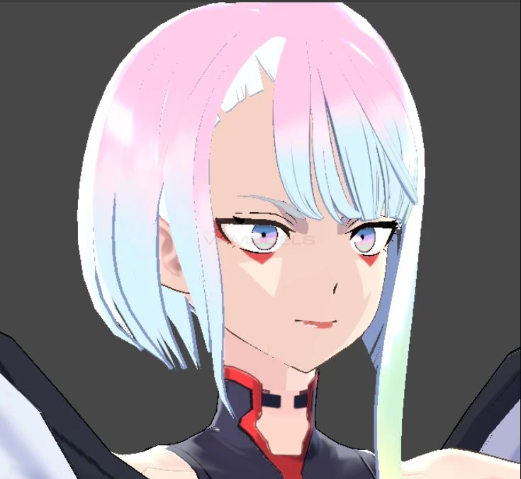 Lucy Cyberpunk VRChat Avatar » VRModels - 3D Models for VR / AR and CG ...