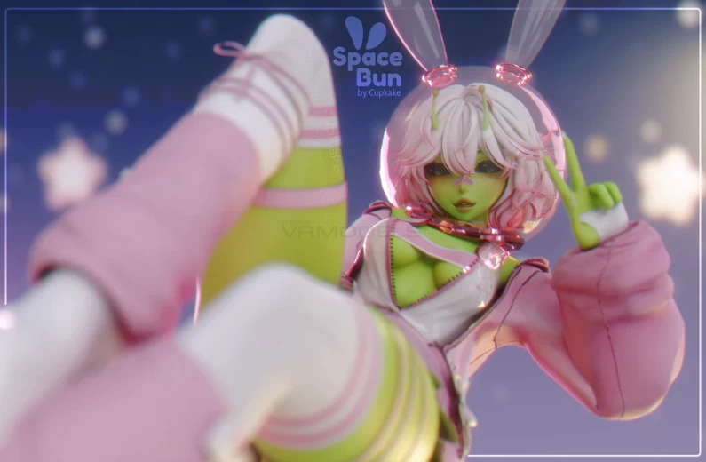 Space Bun » VRModels - 3D Models for VR / AR and CG projects1