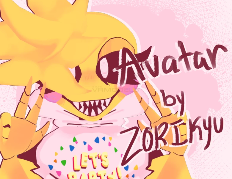 Toy Chica V2 » VRModels - 3D Models for VR / AR and CG projects1