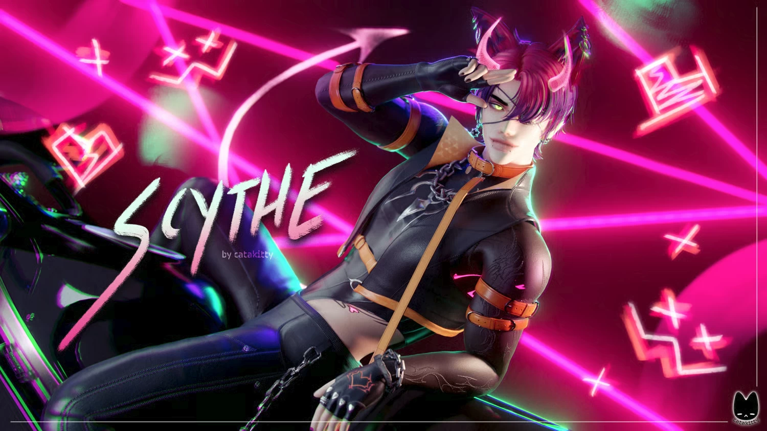 Scythe » VRModels - 3D Models for VR / AR and CG projects1