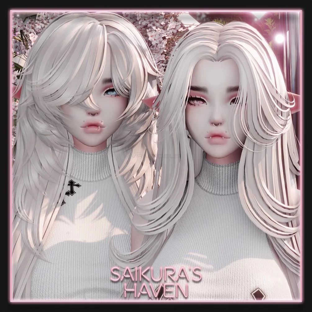 Pandora's Long Hair Duo for VRChat » VRModels - 3D Models for VR / AR ...