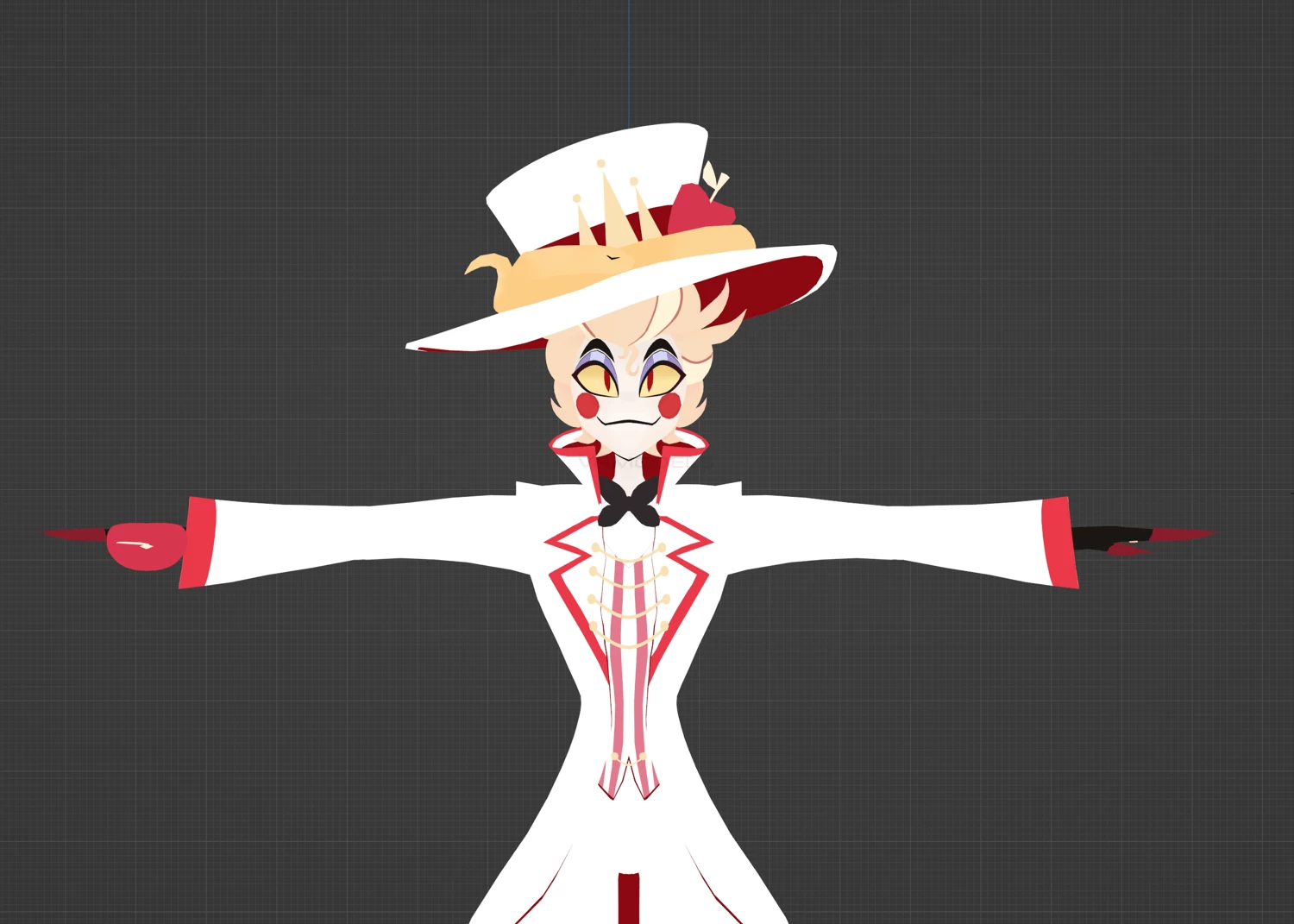 Lucifer The King Of Hell From Hazbin Hotel » VRModels - 3D Models for ...