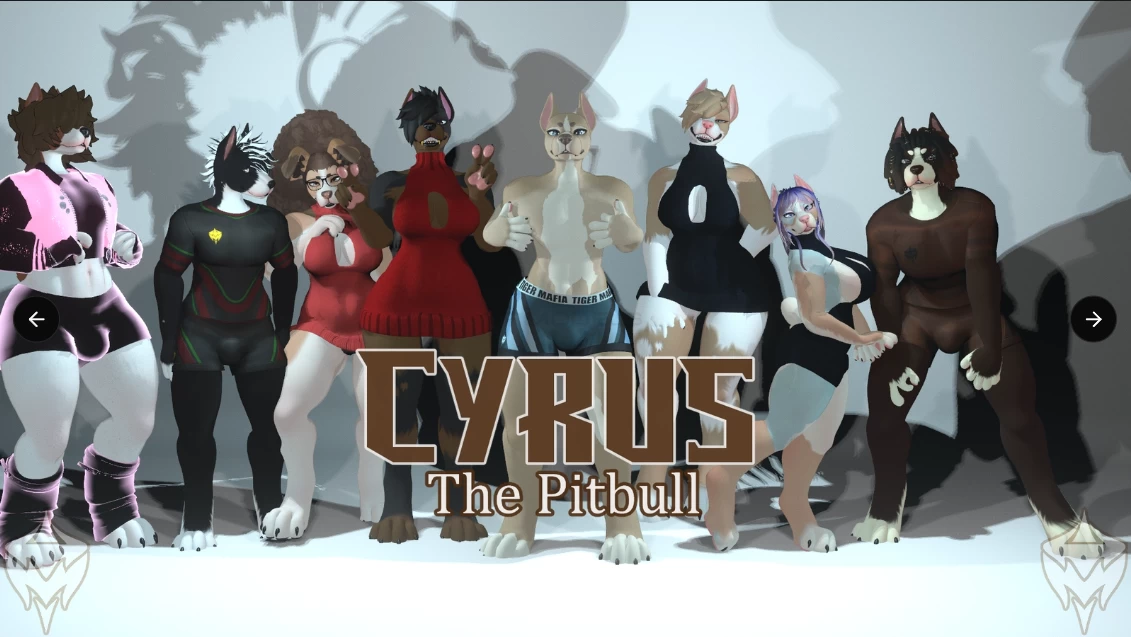 Cyrus the Pitbull » VRModels - 3D Models for VR / AR and CG projects1