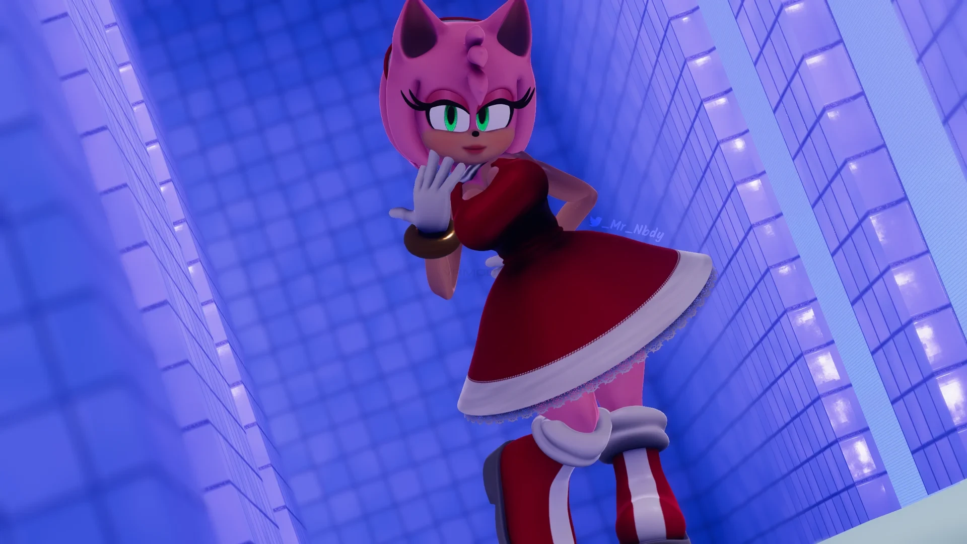 Amy Rose » VRModels - 3D Models for VR / AR and CG projects1