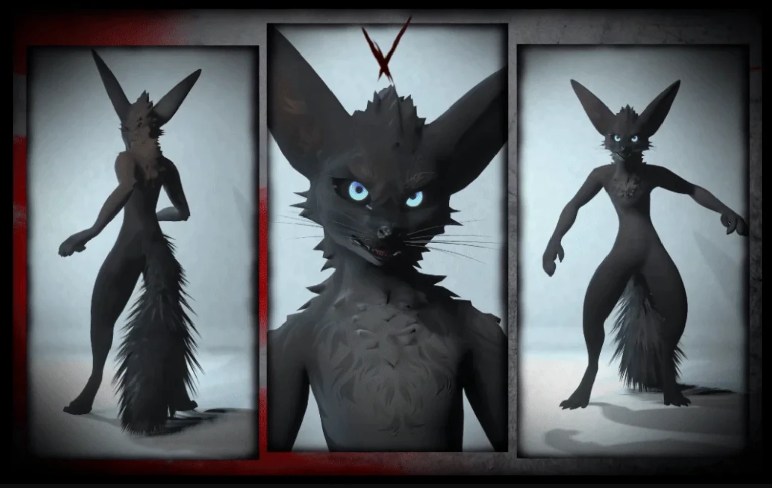Werewolf Rexes - Rexouium Textures » VRModels - 3D Models for VR / AR ...